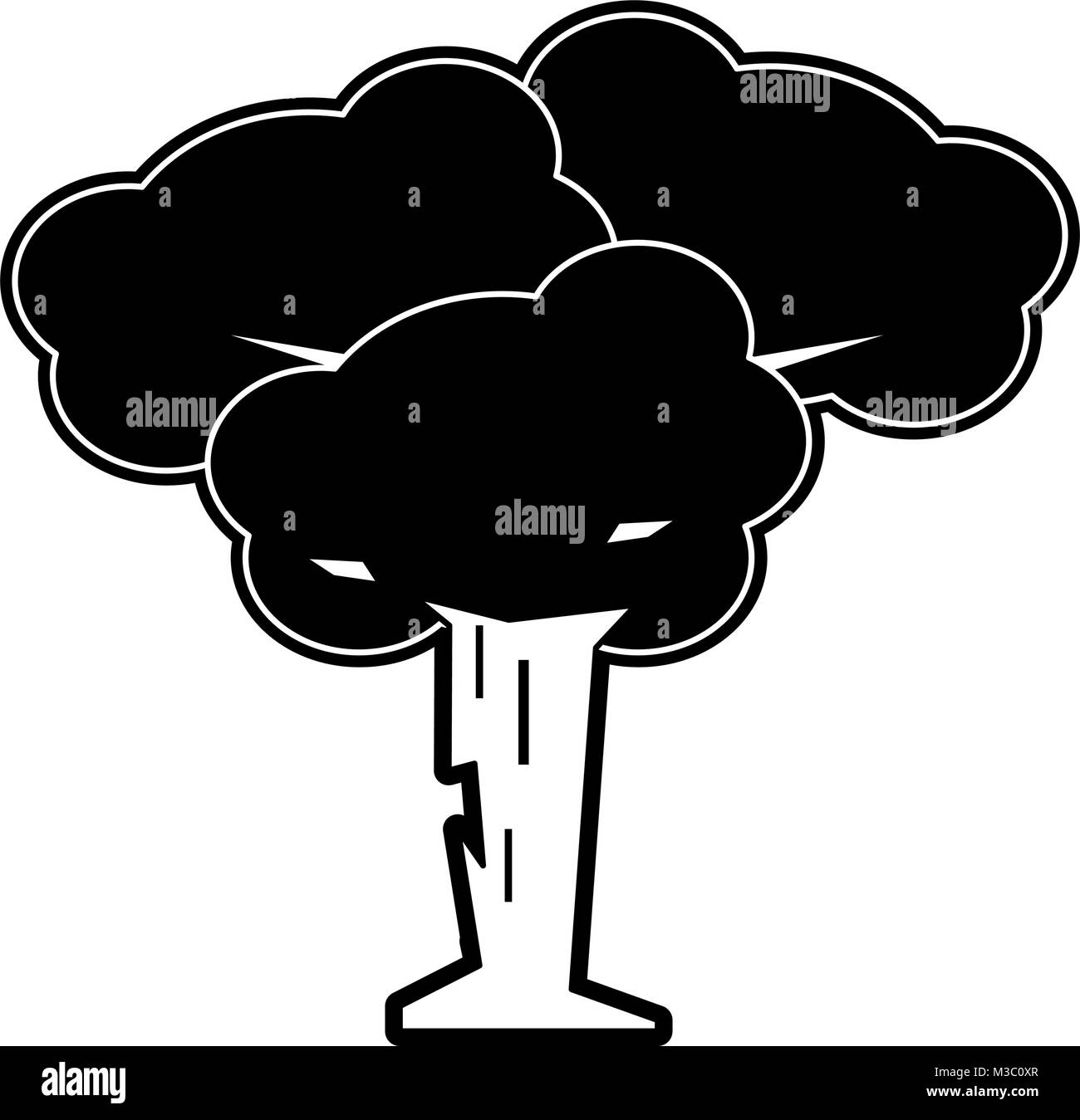 Videogame tree cartoon Stock Vector Image & Art - Alamy