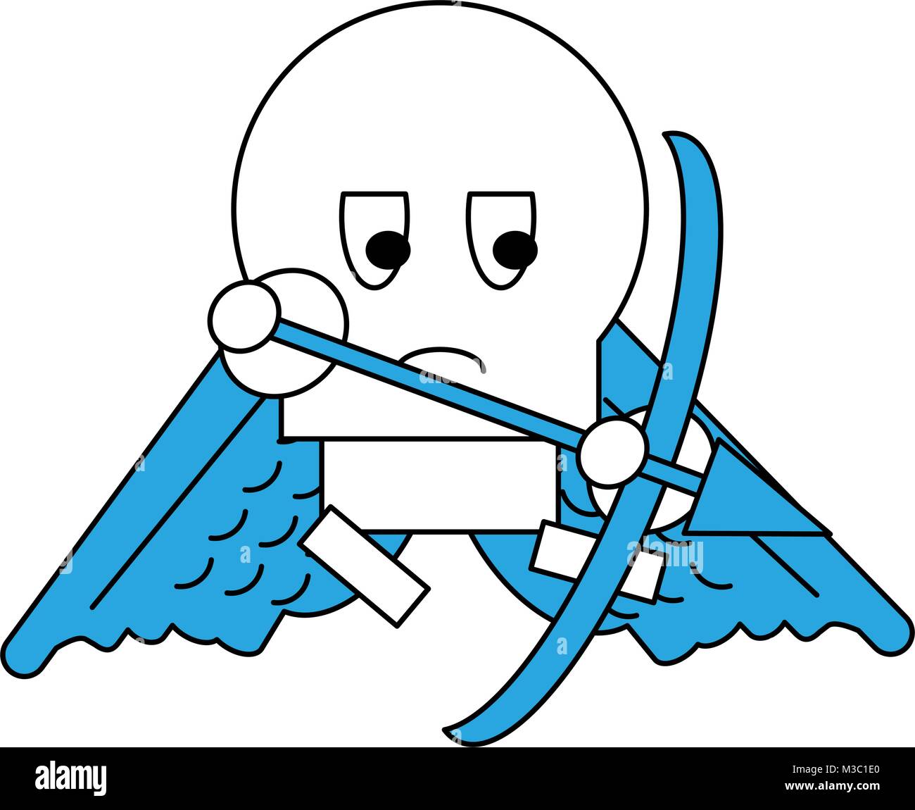 Funny enemy videogame character Stock Vector Image & Art - Alamy