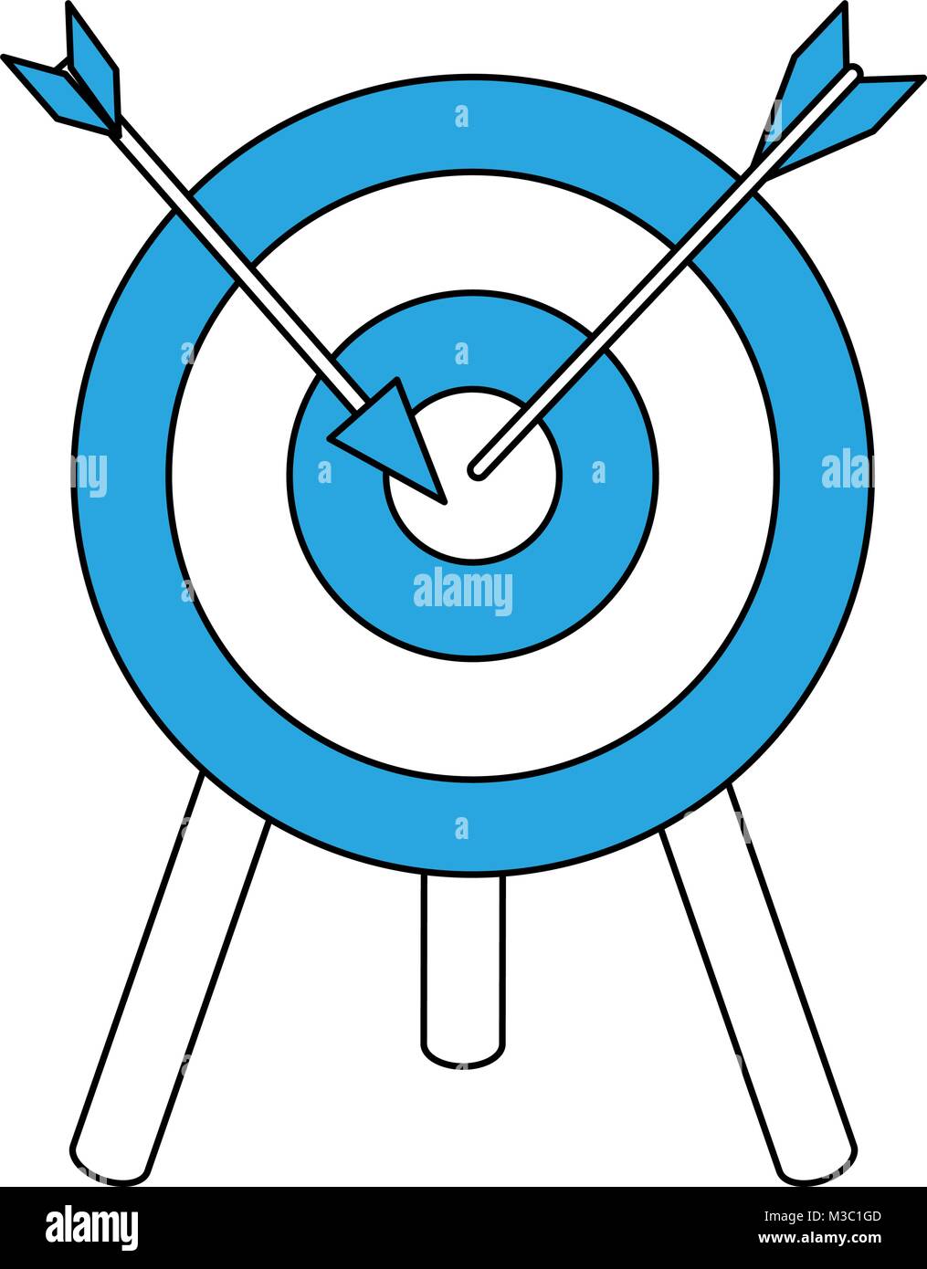 Target dartboard symbol Stock Vector Image & Art - Alamy