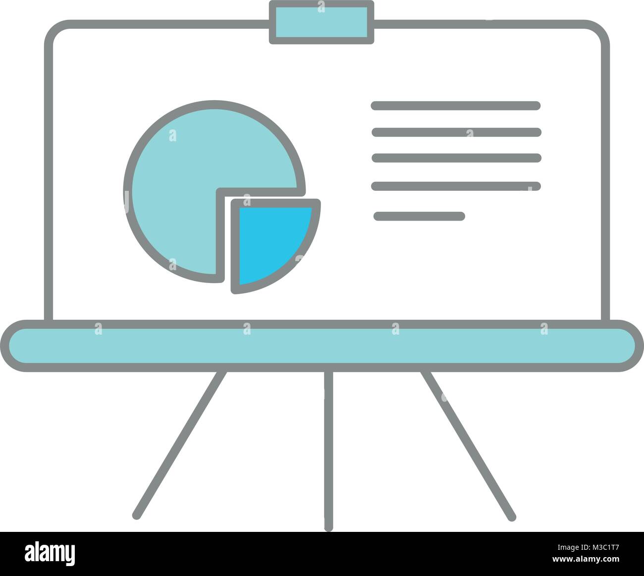 line color business presentation with statistics graphic diagram Stock ...