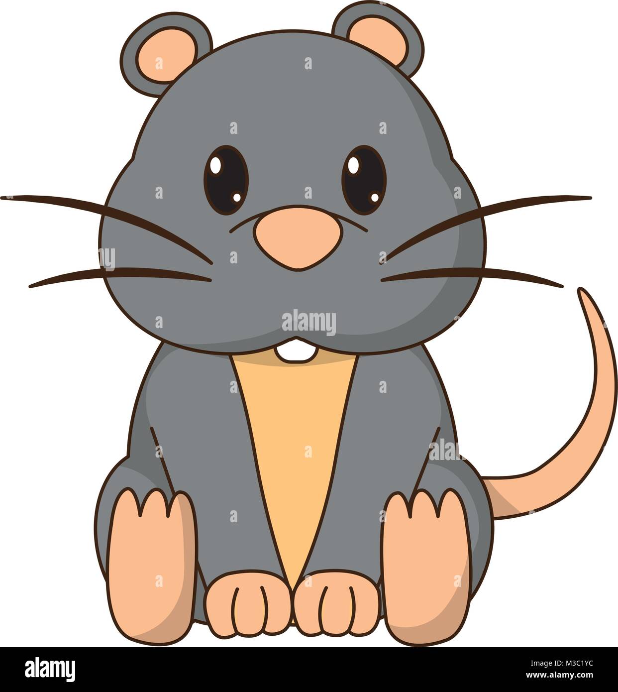 mouse cute wild animal character Stock Vector Image & Art - Alamy