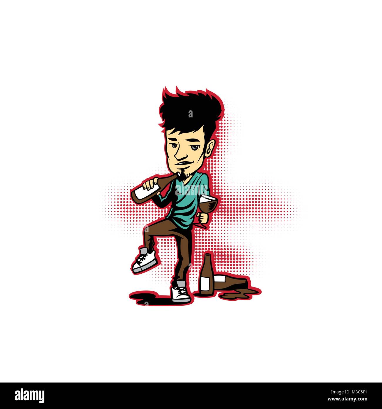 Party manager icon cartoon Stock Vector Images - Alamy