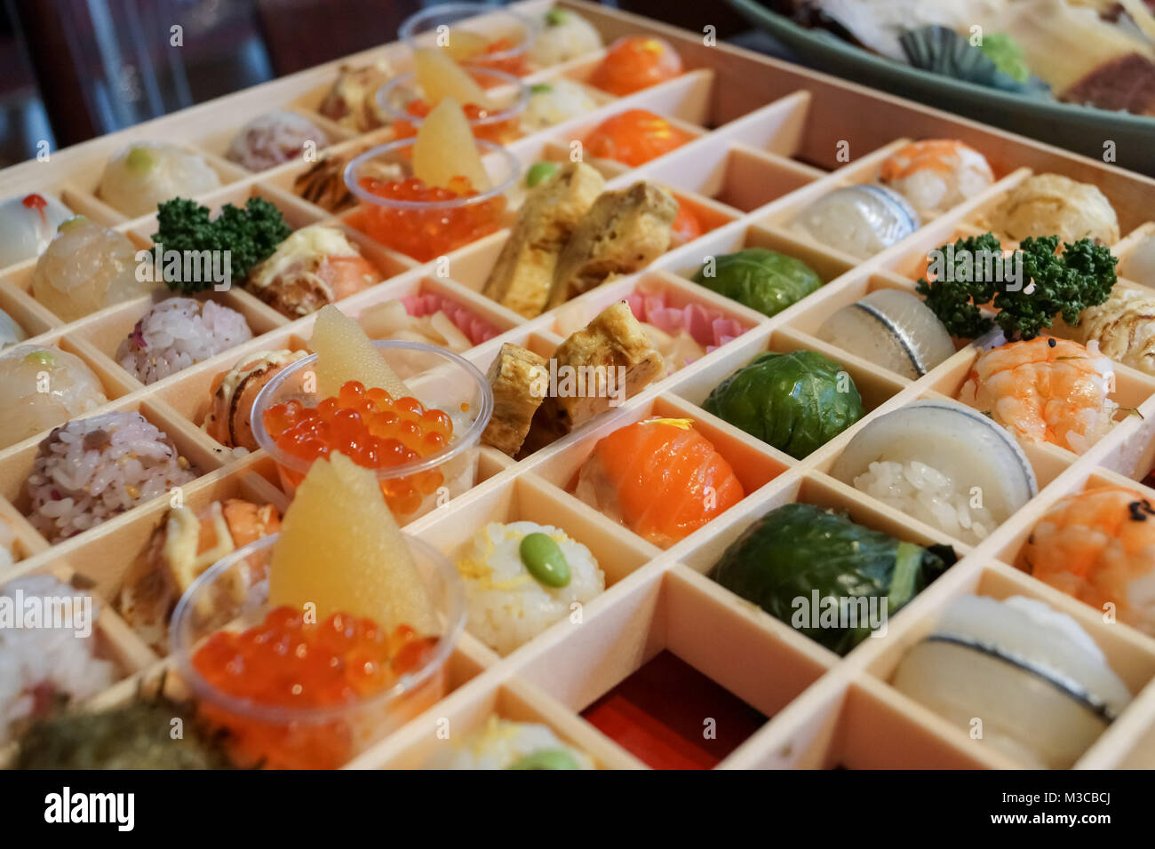 Sushi bento hi-res stock photography and images - Alamy