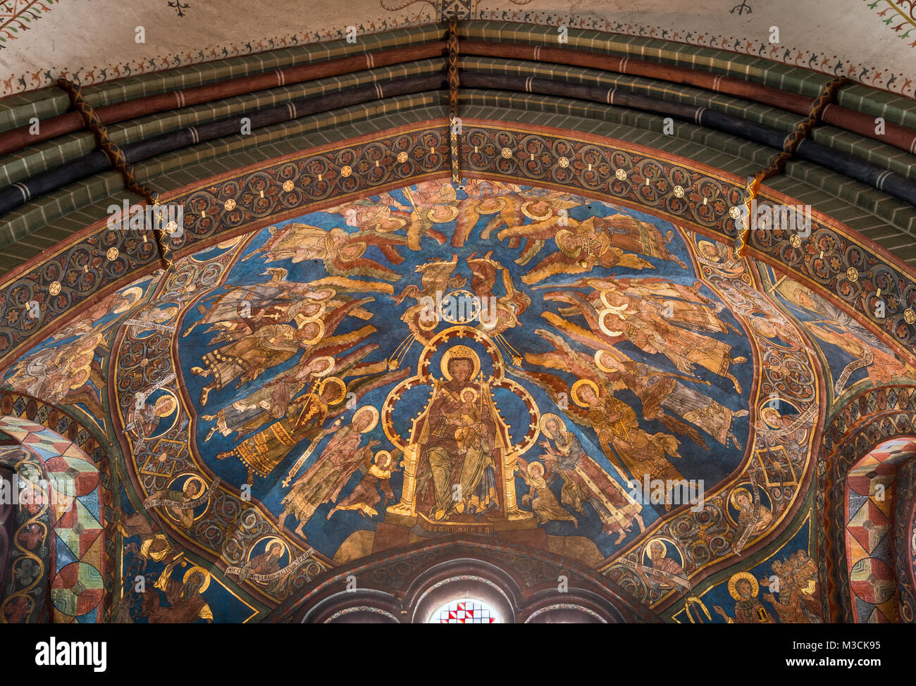 Romanesque mural paintings hi-res stock photography and images - Alamy