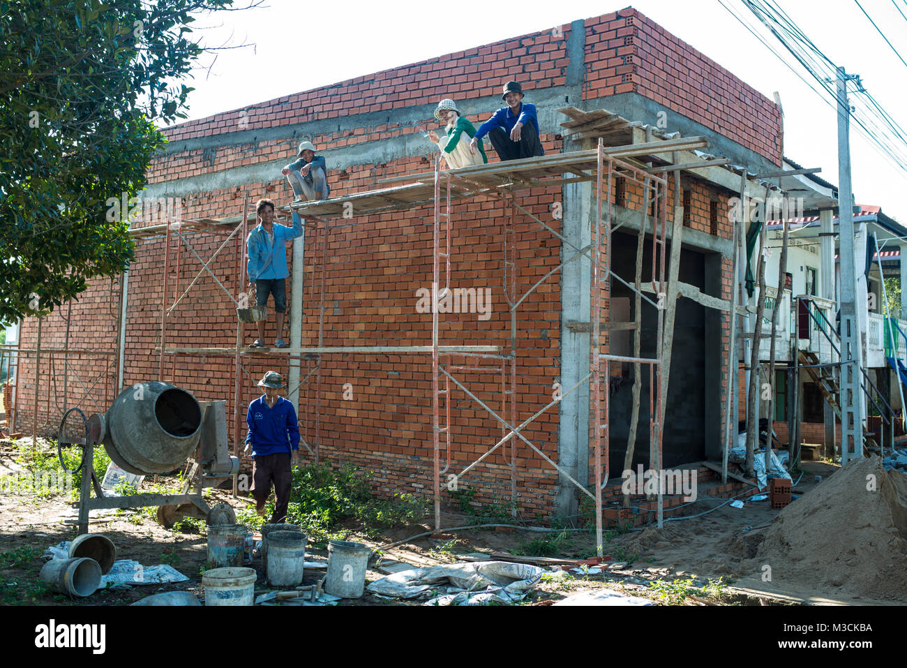 Concrete buckets construction hi-res stock photography and images - Alamy