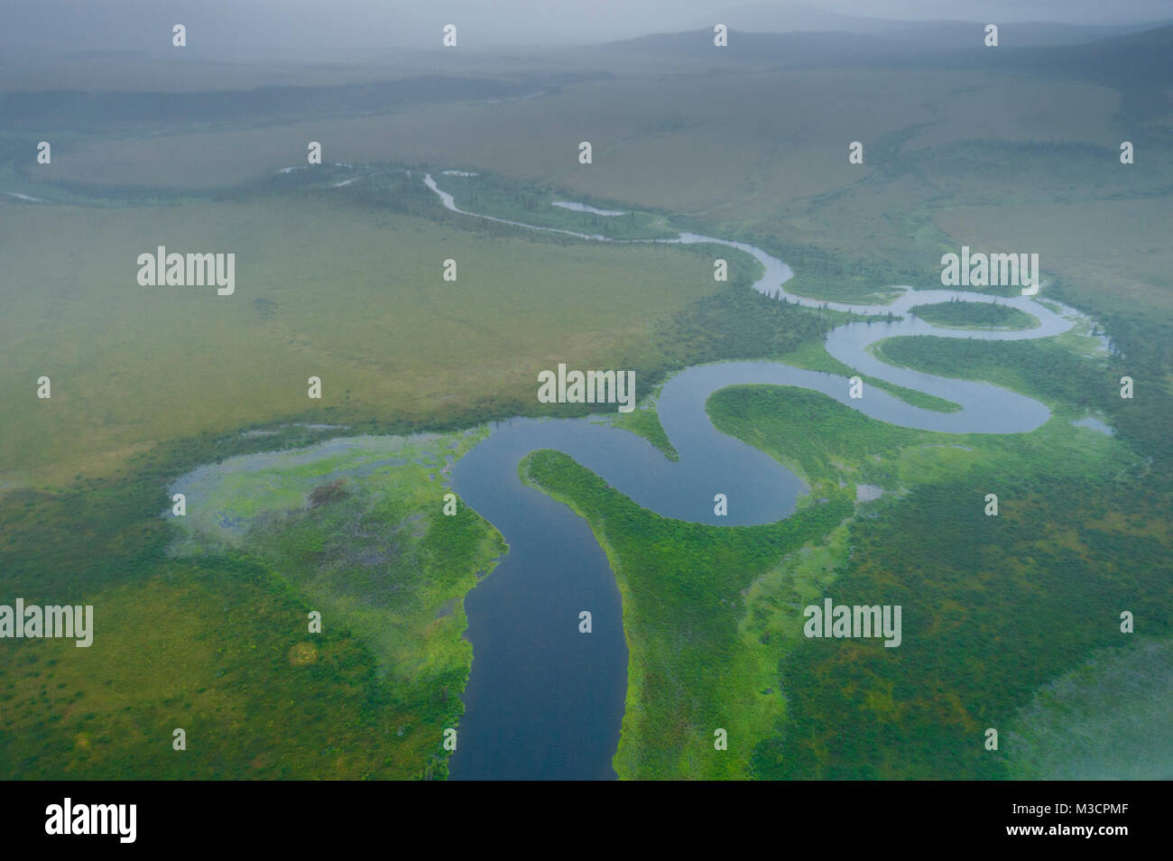 Meander river alaska hi-res stock photography and images - Alamy