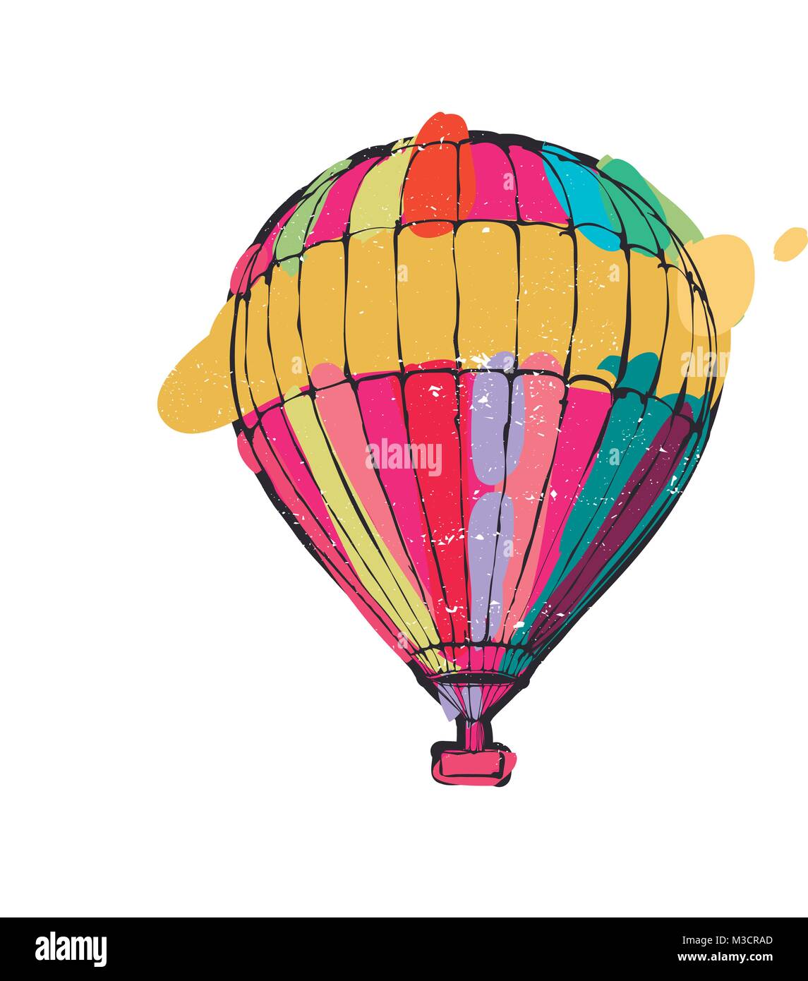 Air balloon Cut Out Stock Images & Pictures - Alamy