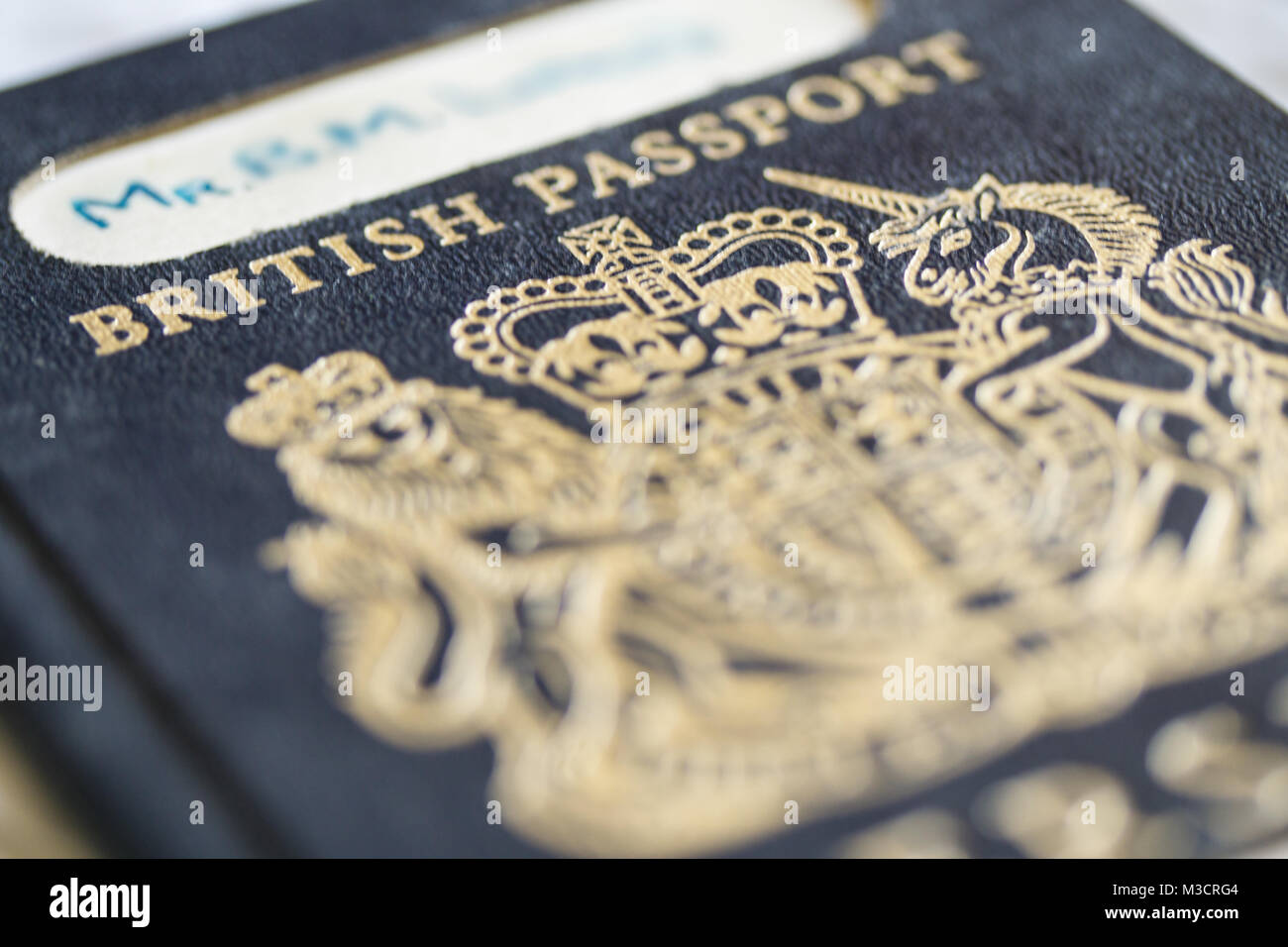 Old british passport hi-res stock photography and images - Alamy