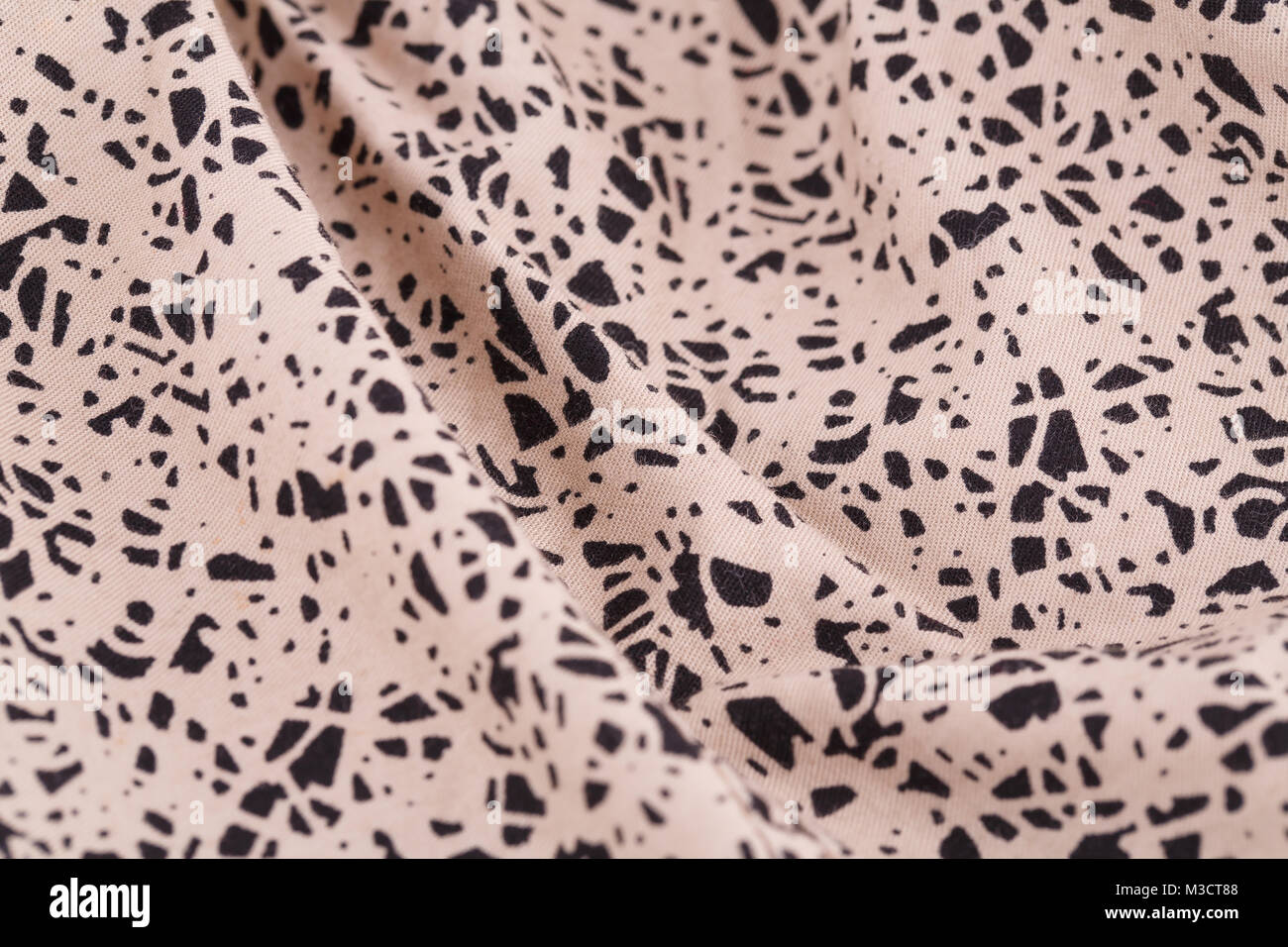 Spotted fabric background closeup picture Stock Photo - Alamy