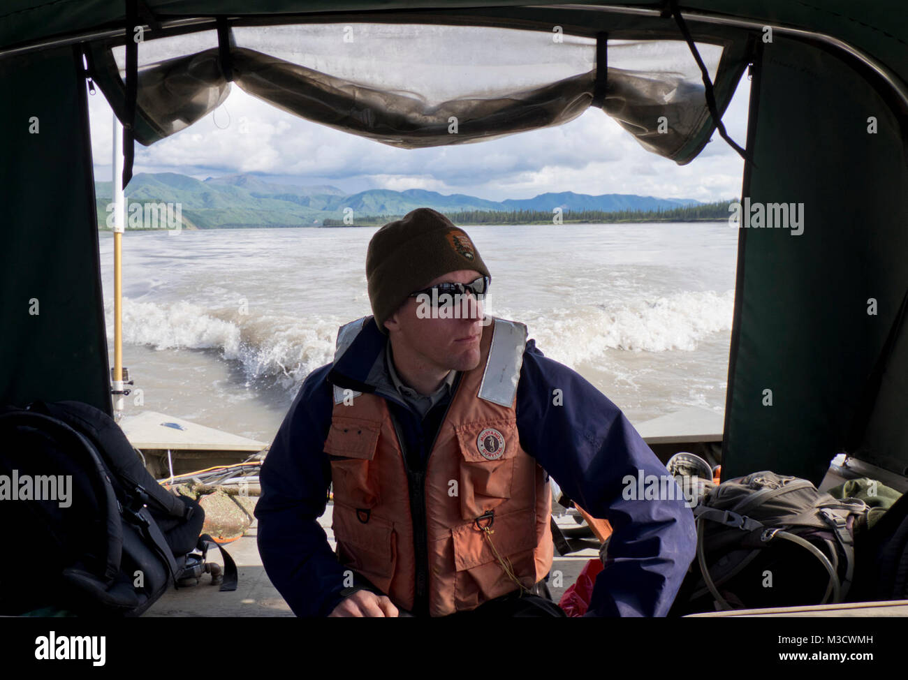 Ranger Ryan gets a ride from Eagle, Alaska, to Slavens Roadhouse, his ...