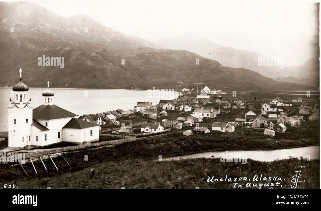 Unalaska in August Stock Photo - Alamy
