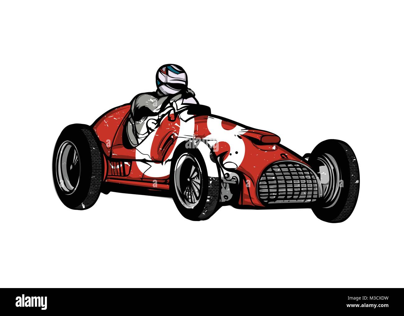 Vintage sport racing car Stock Vector Image & Art - Alamy