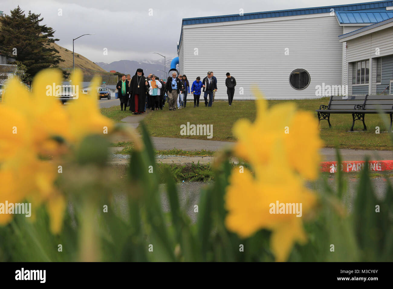 Remembrance walk hi-res stock photography and images - Alamy