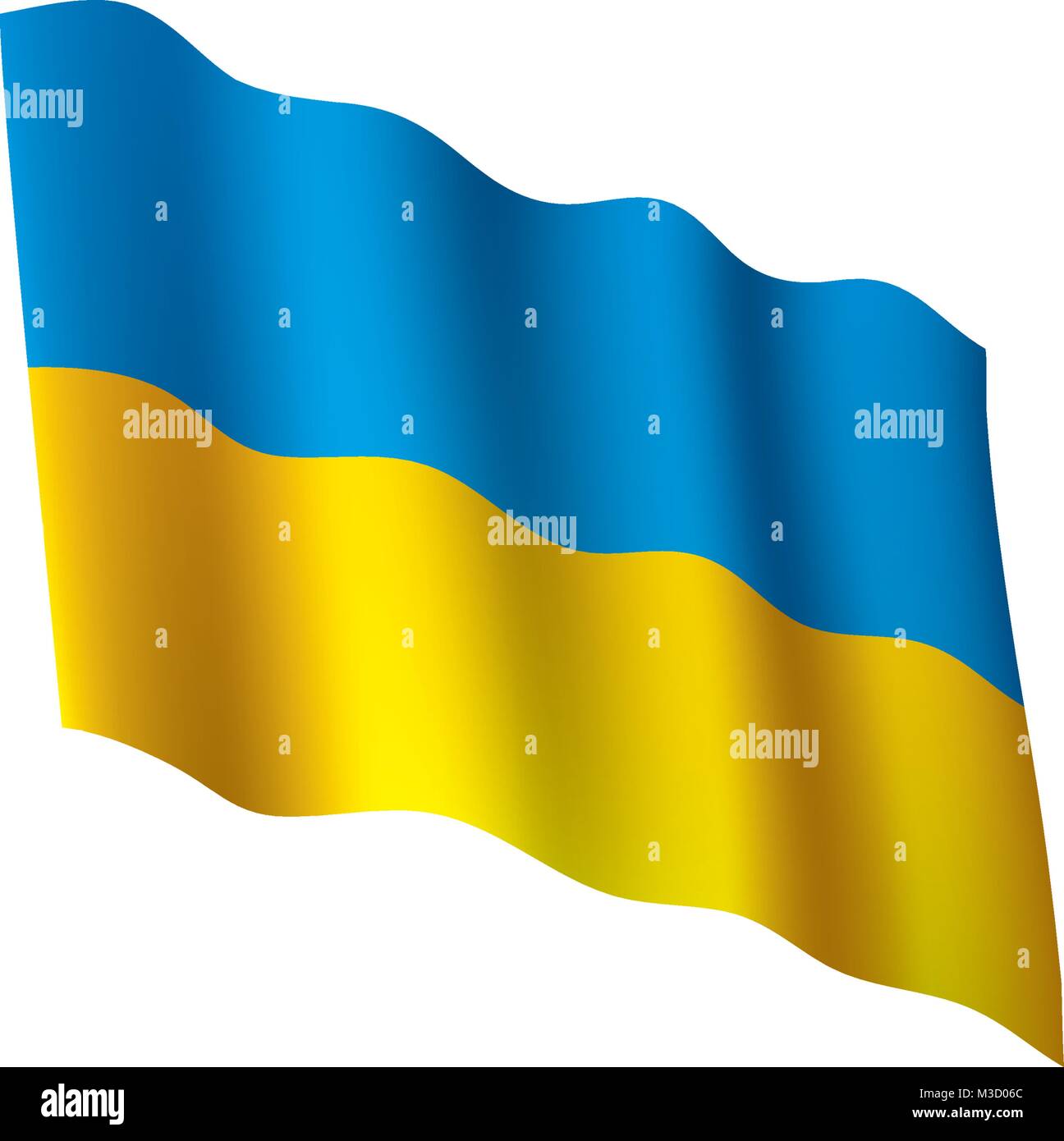 Ukraine flag, vector illustration Stock Vector Image & Art - Alamy