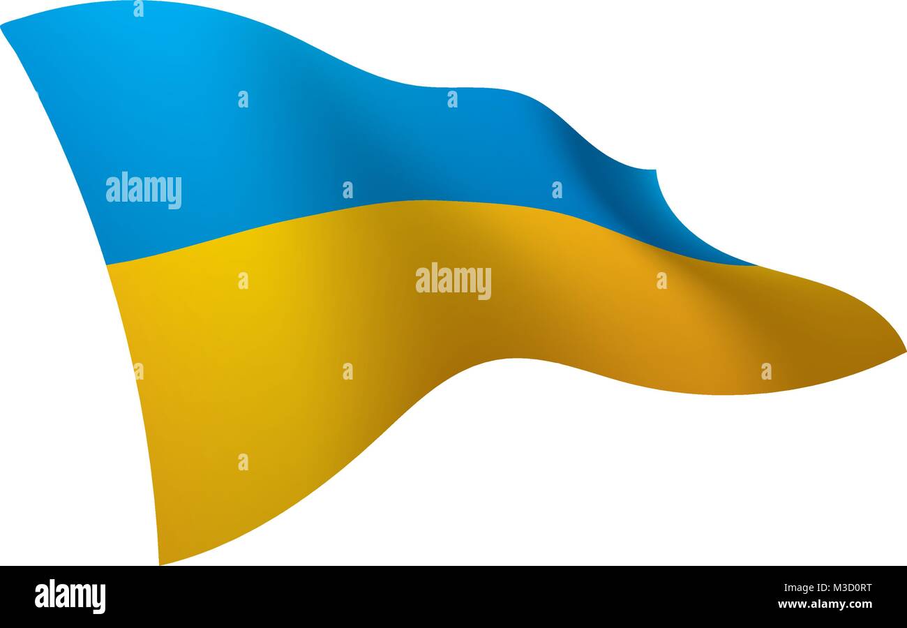 Ukraine flag, vector illustration Stock Vector Image & Art - Alamy