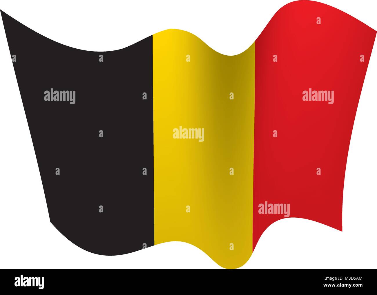 Flag of Belgium, Vector illustration Stock Vector Image & Art - Alamy