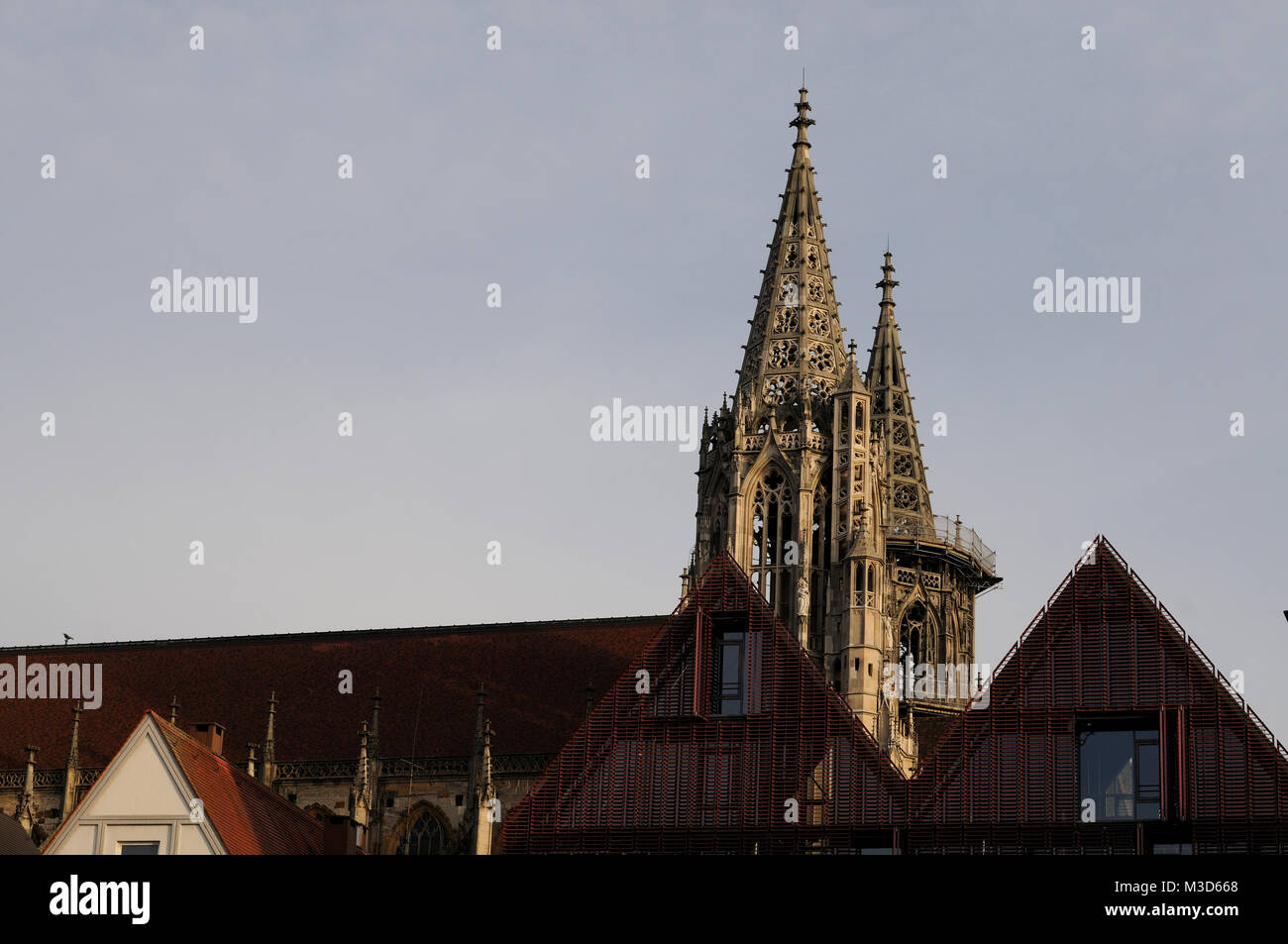 Ulm minster spire hi-res stock photography and images - Alamy