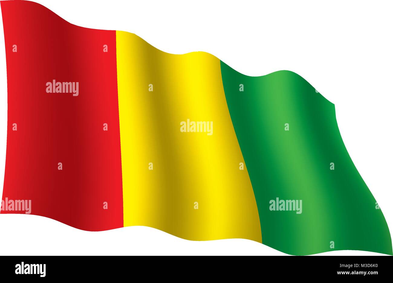 guinea flag, vector illustration Stock Vector Image & Art - Alamy