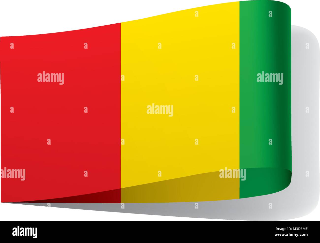 guinea flag, vector illustration Stock Vector Image & Art - Alamy