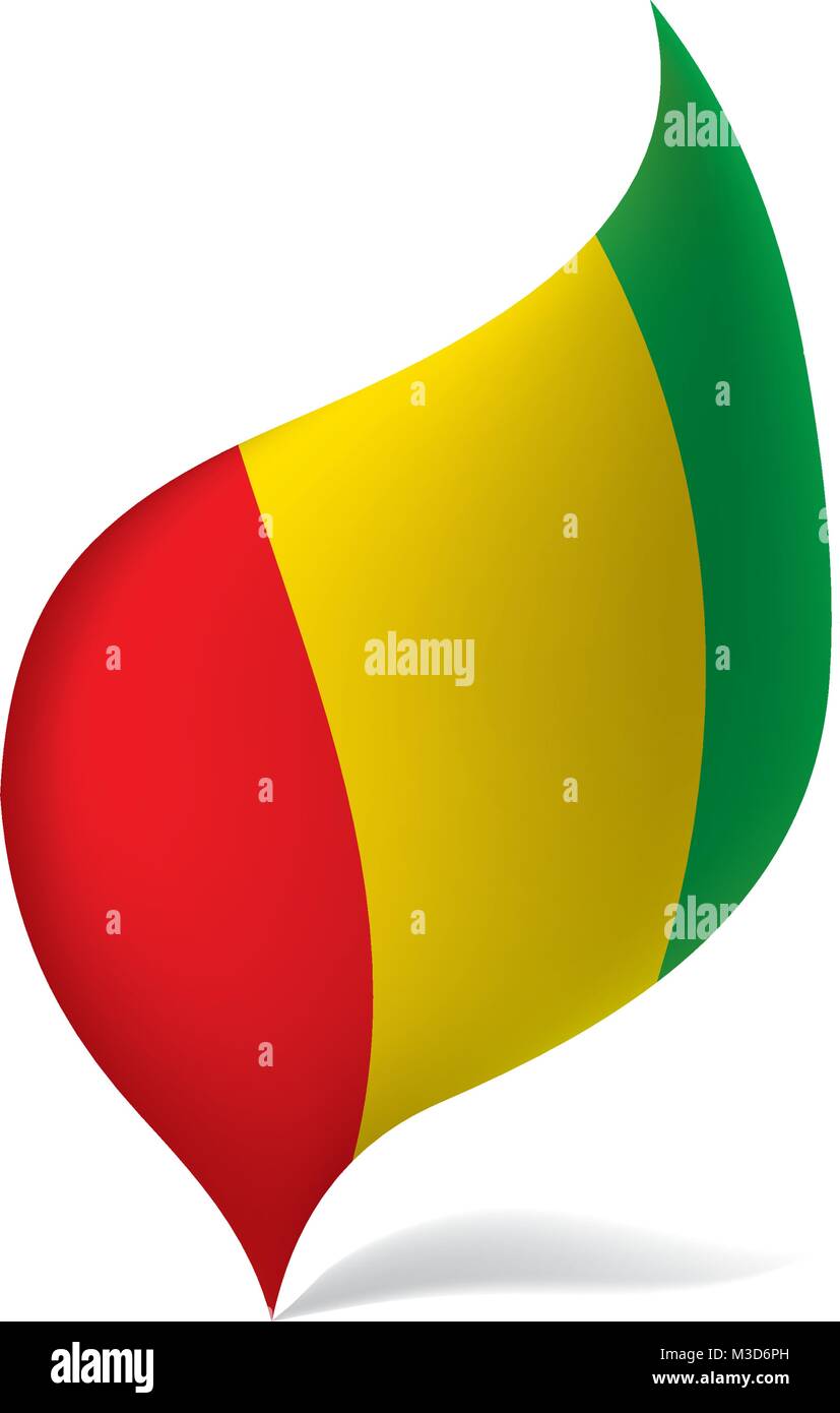 guinea flag, vector illustration Stock Vector Image & Art - Alamy
