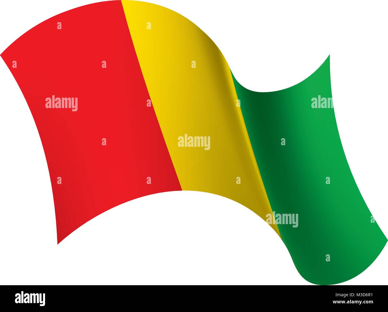 guinea flag, vector illustration Stock Vector Image & Art - Alamy