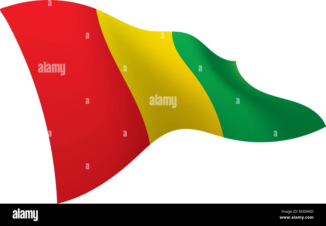 guinea flag, vector illustration Stock Vector Image & Art - Alamy