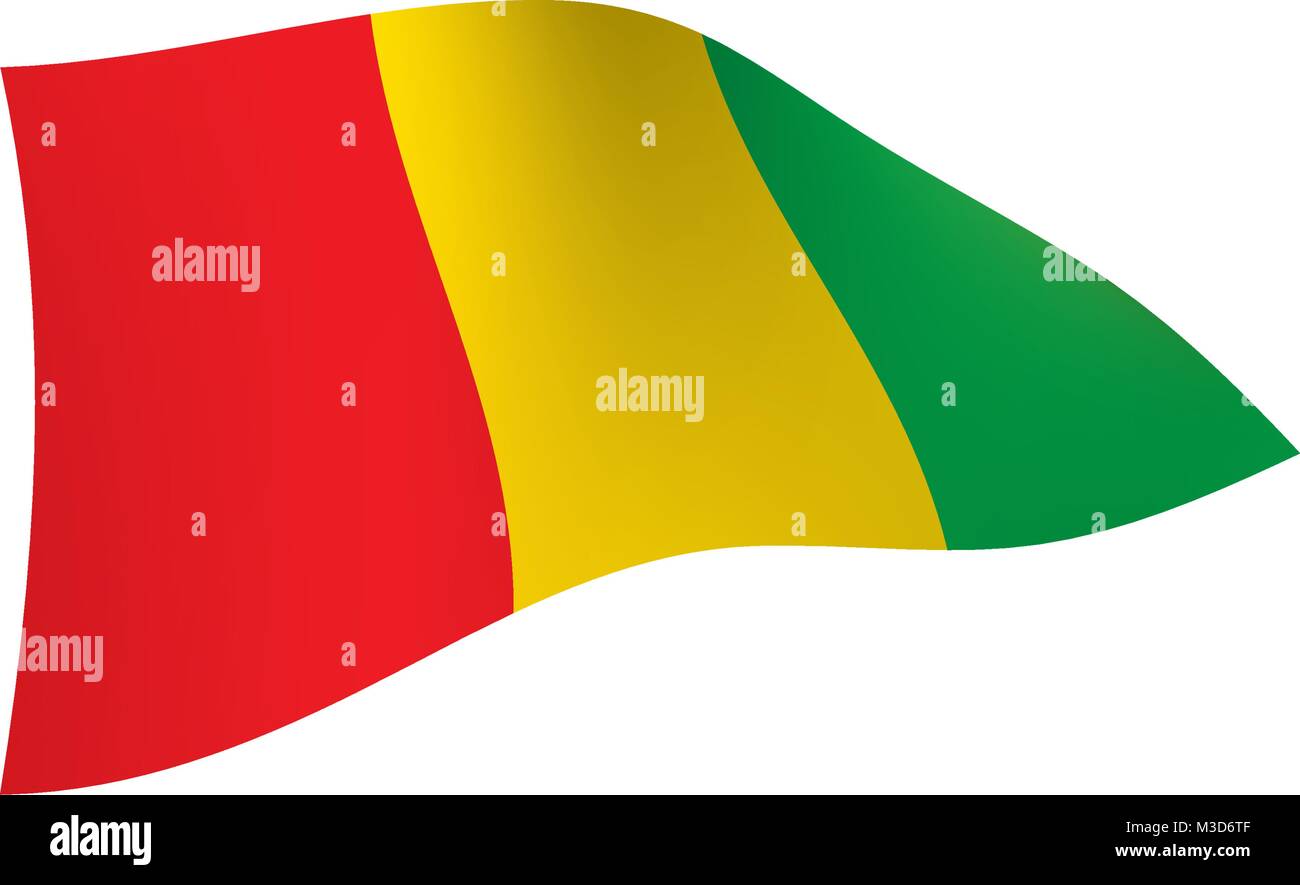 guinea flag, vector illustration Stock Vector Image & Art - Alamy