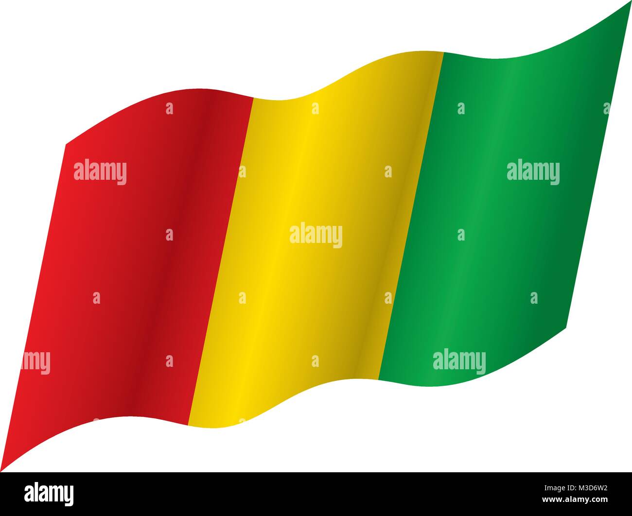 guinea flag, vector illustration Stock Vector Image & Art - Alamy