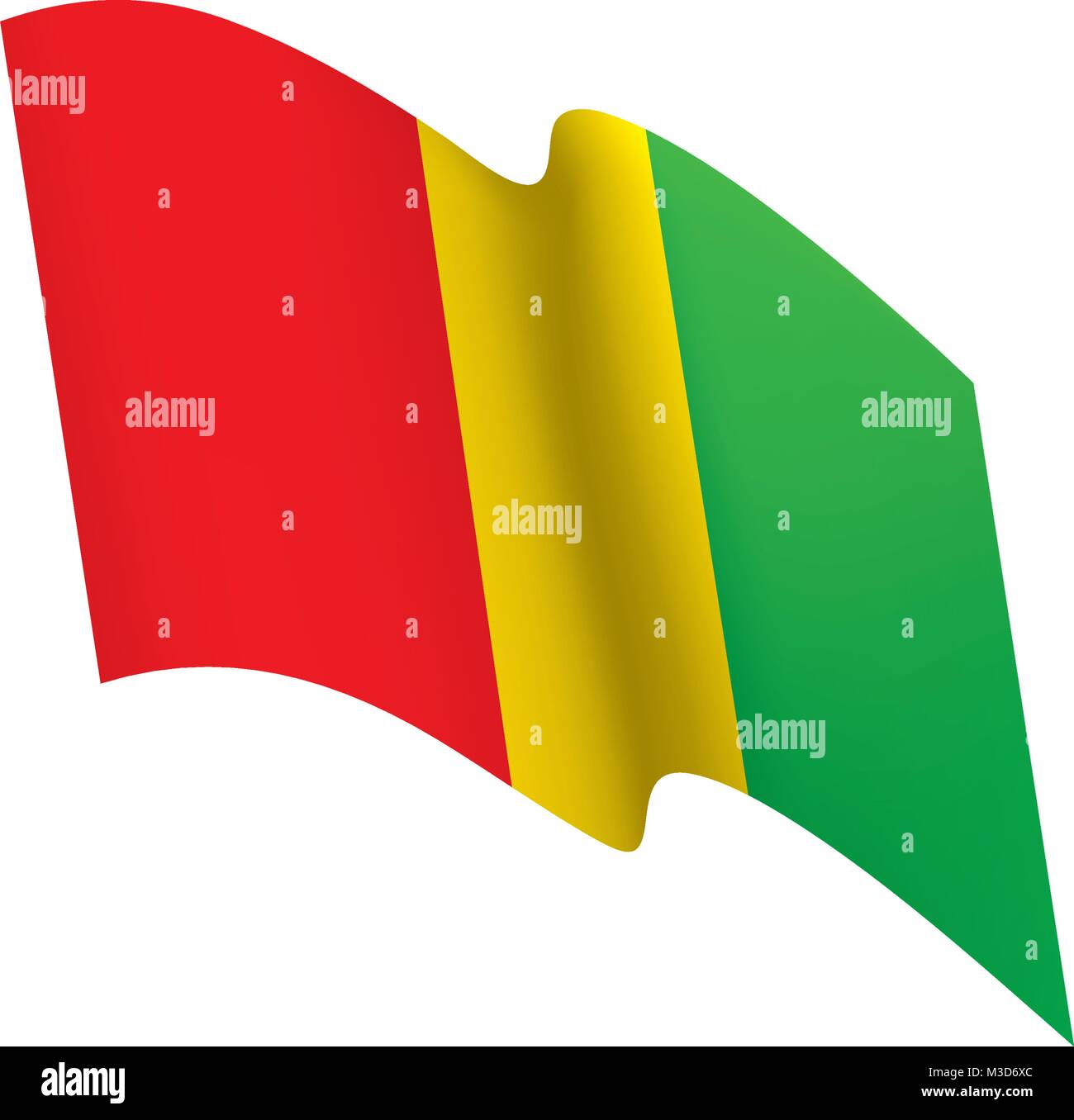 guinea flag, vector illustration Stock Vector Image & Art - Alamy