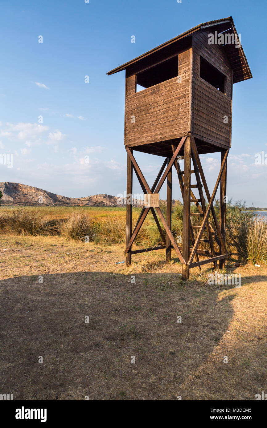 Bird spotting structure Stock Photo - Alamy