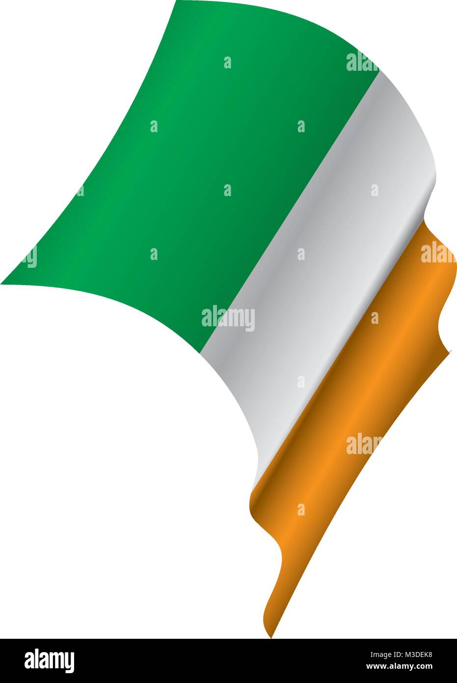 Ireland flag, vector illustration Stock Vector Image & Art - Alamy