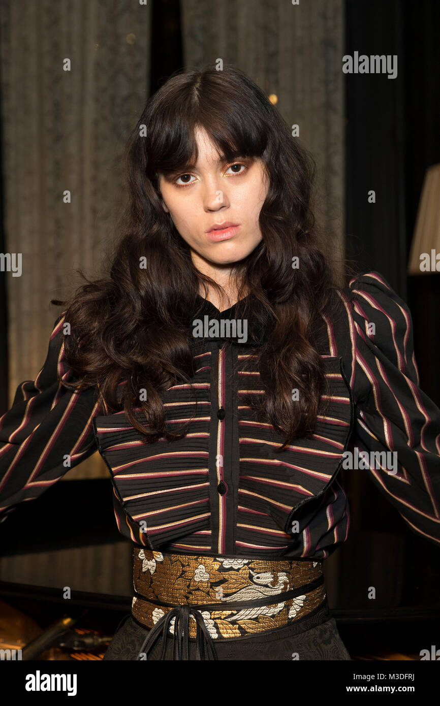 New York, United States. 09th Feb, 2018. Heather Boo performs during ...