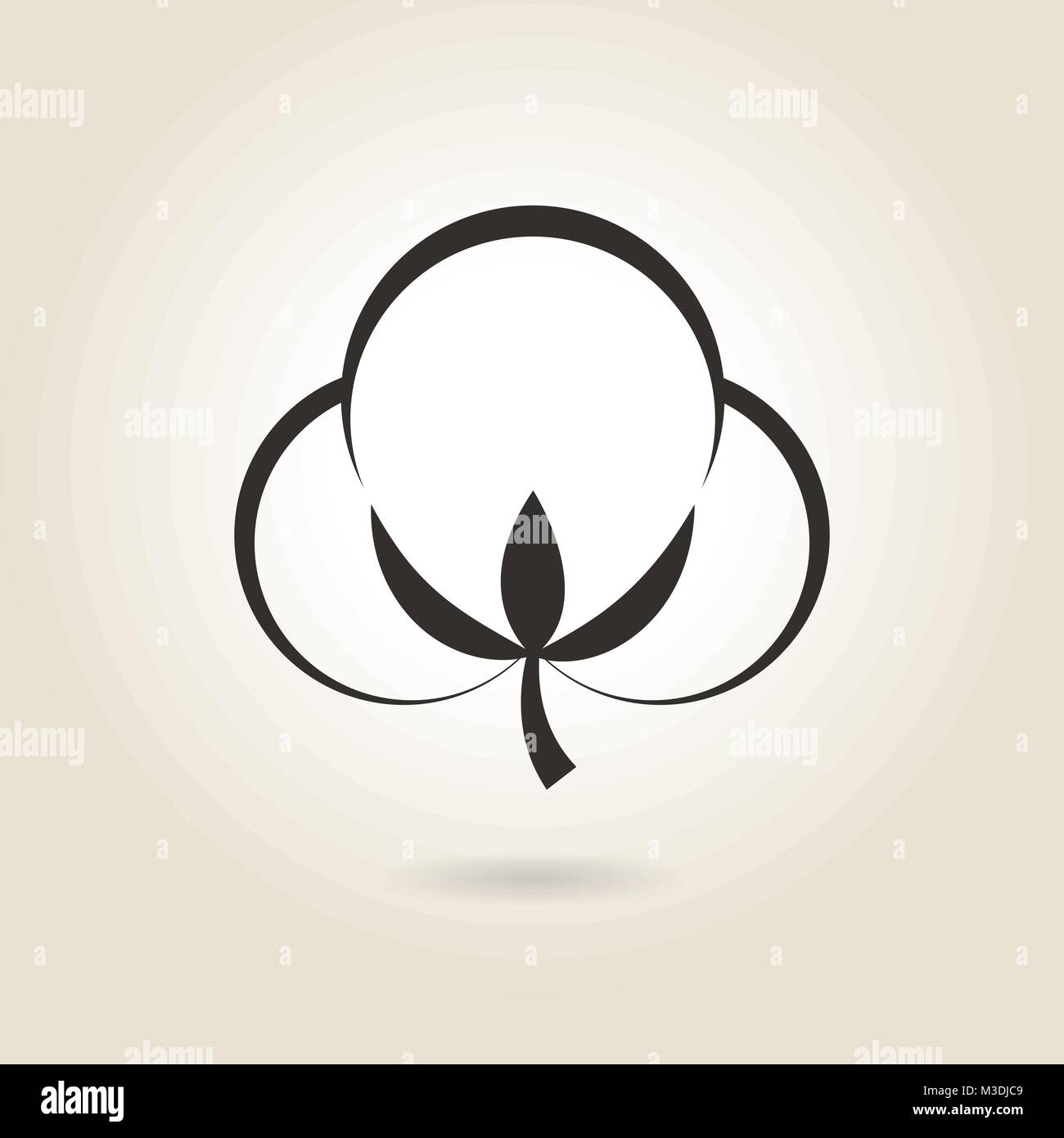 Flower stem botany nature Stock Vector Images - Alamy