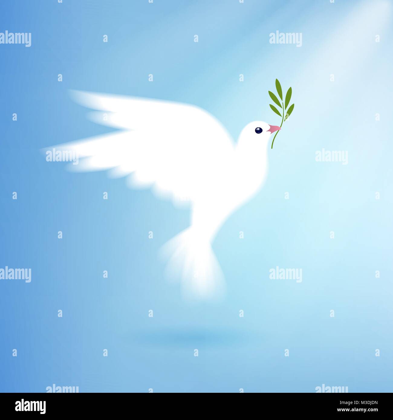 Olive branch and dove hi-res stock photography and images - Alamy