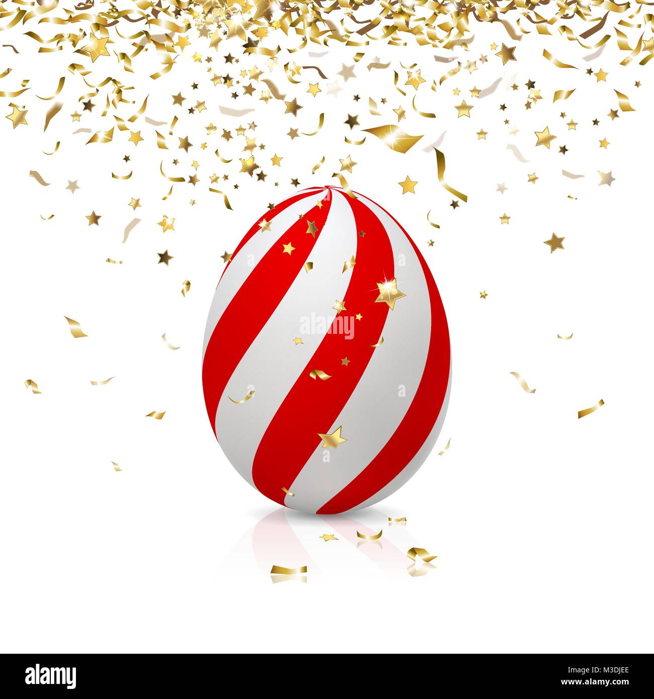 Confetti egg Stock Vector Images - Alamy