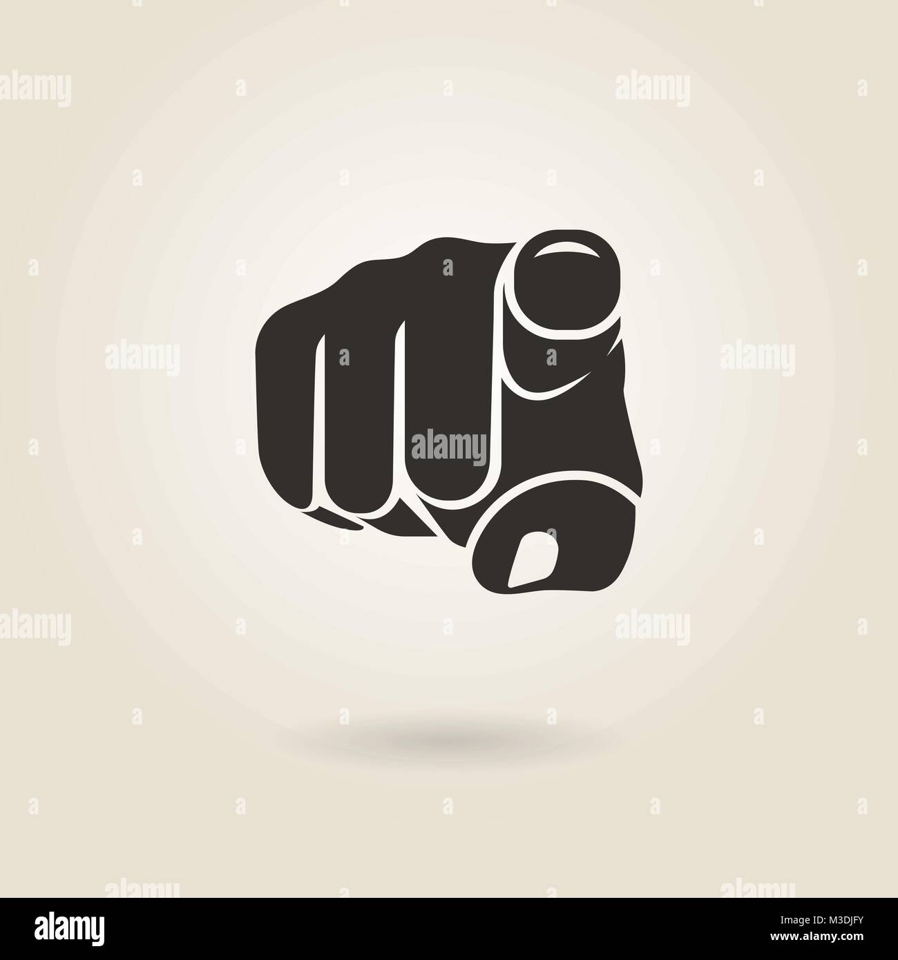 Beckoning hand sign hi-res stock photography and images - Alamy