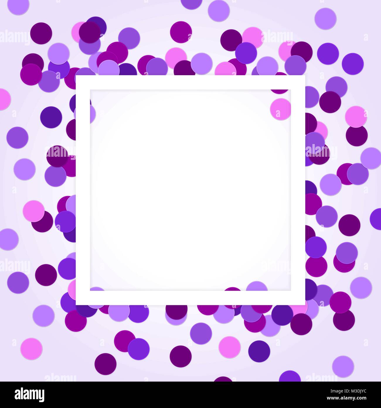 Pink And Purple Confetti Background