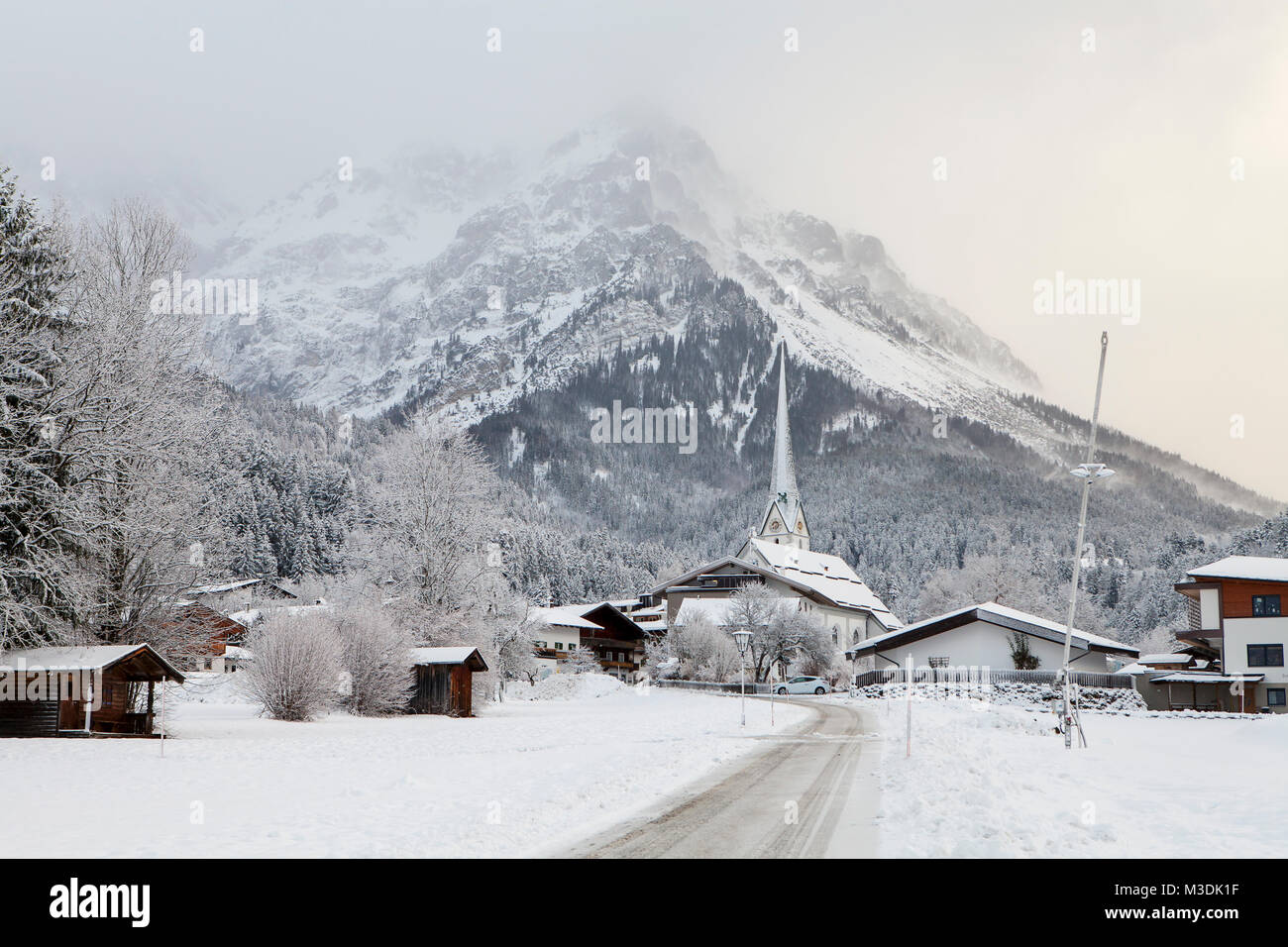 Tyrolean ski resort hi-res stock photography and images - Alamy