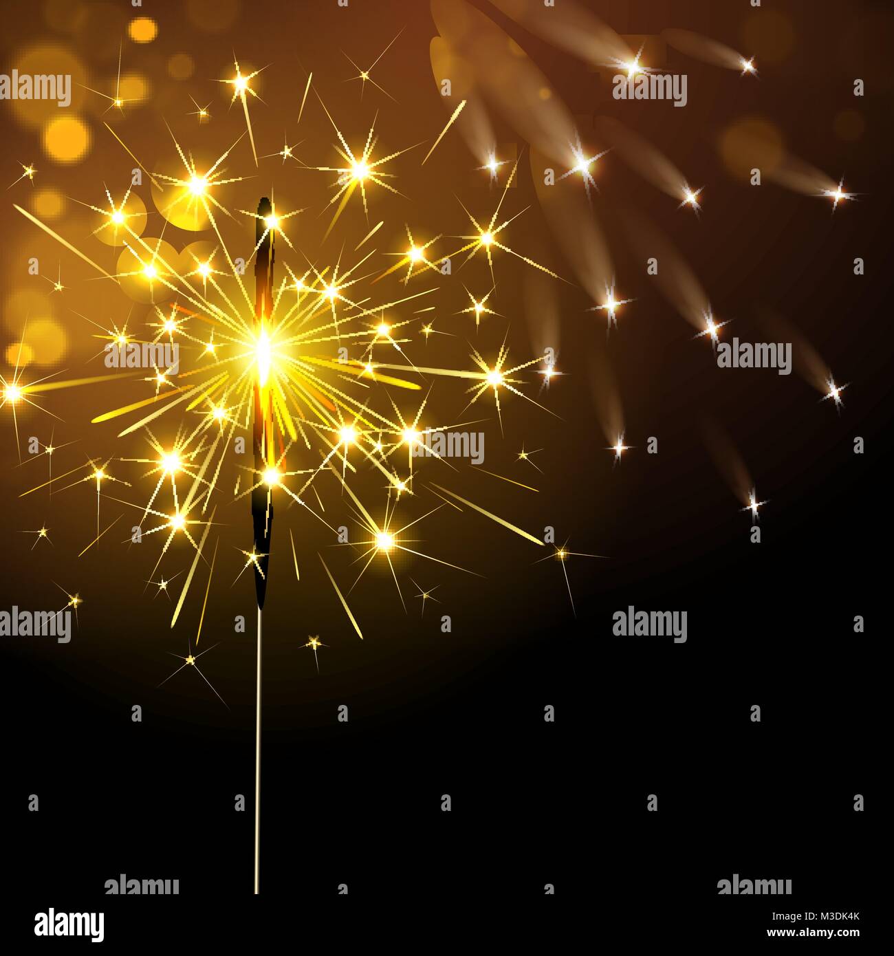 Sparkler vector vectors hi-res stock photography and images - Alamy