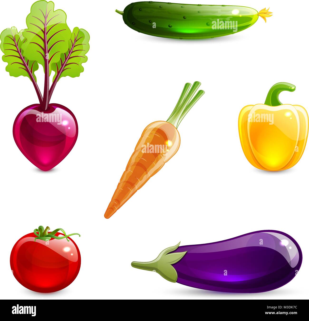 Food background eggplant pepper Stock Vector Images - Alamy