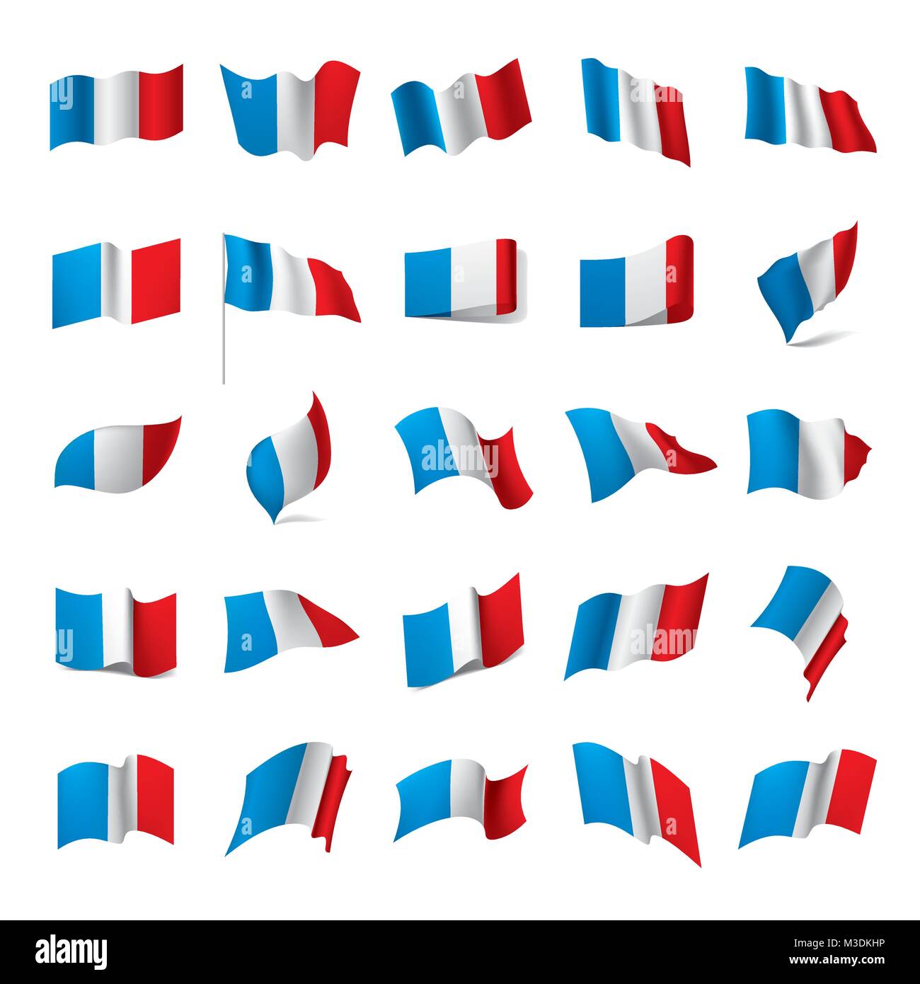 France flag, vector illustration Stock Vector Image & Art - Alamy