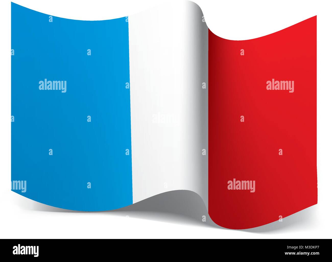 France flag, vector illustration Stock Vector Image & Art - Alamy