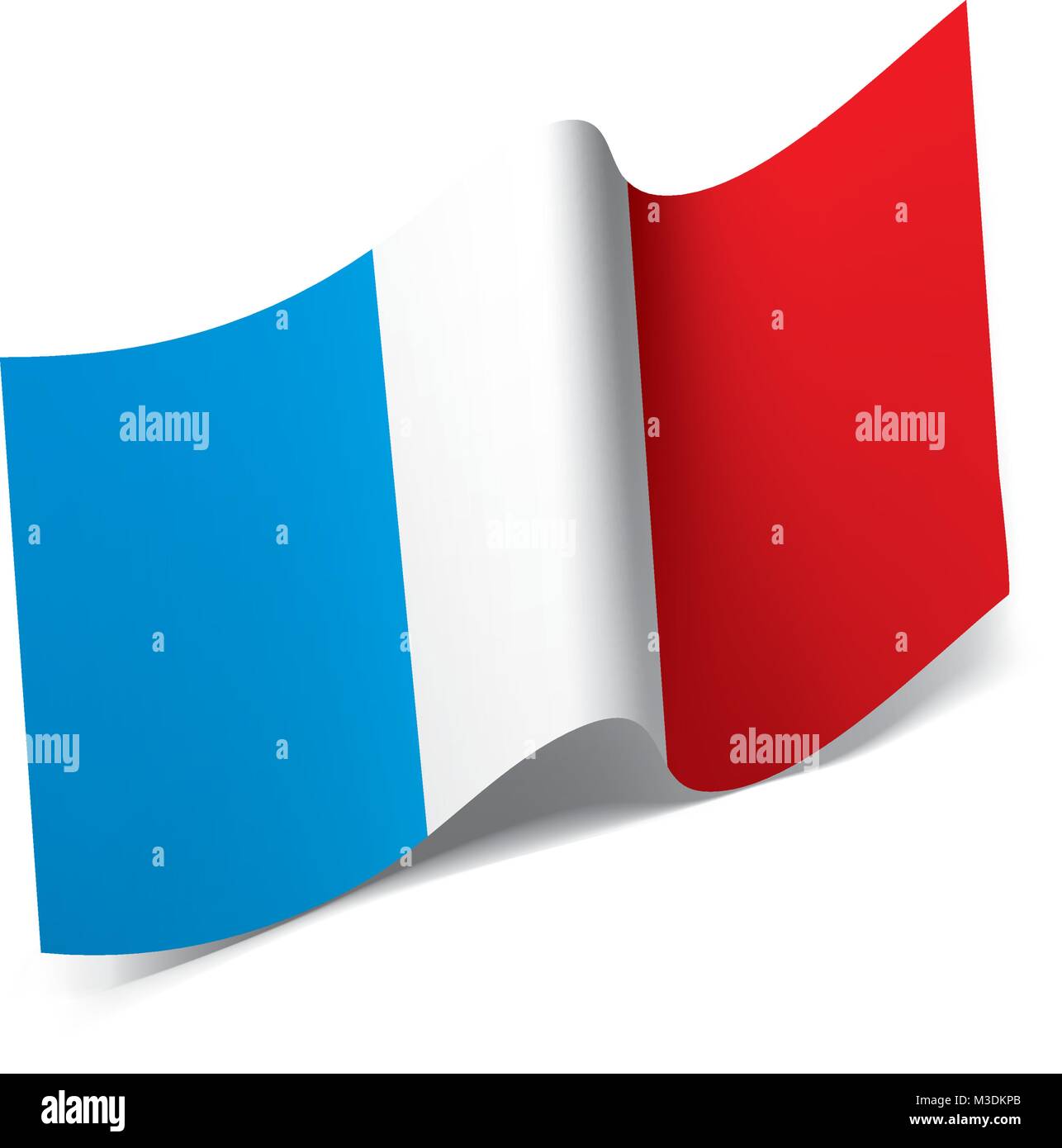 France flag, vector illustration Stock Vector Image & Art - Alamy