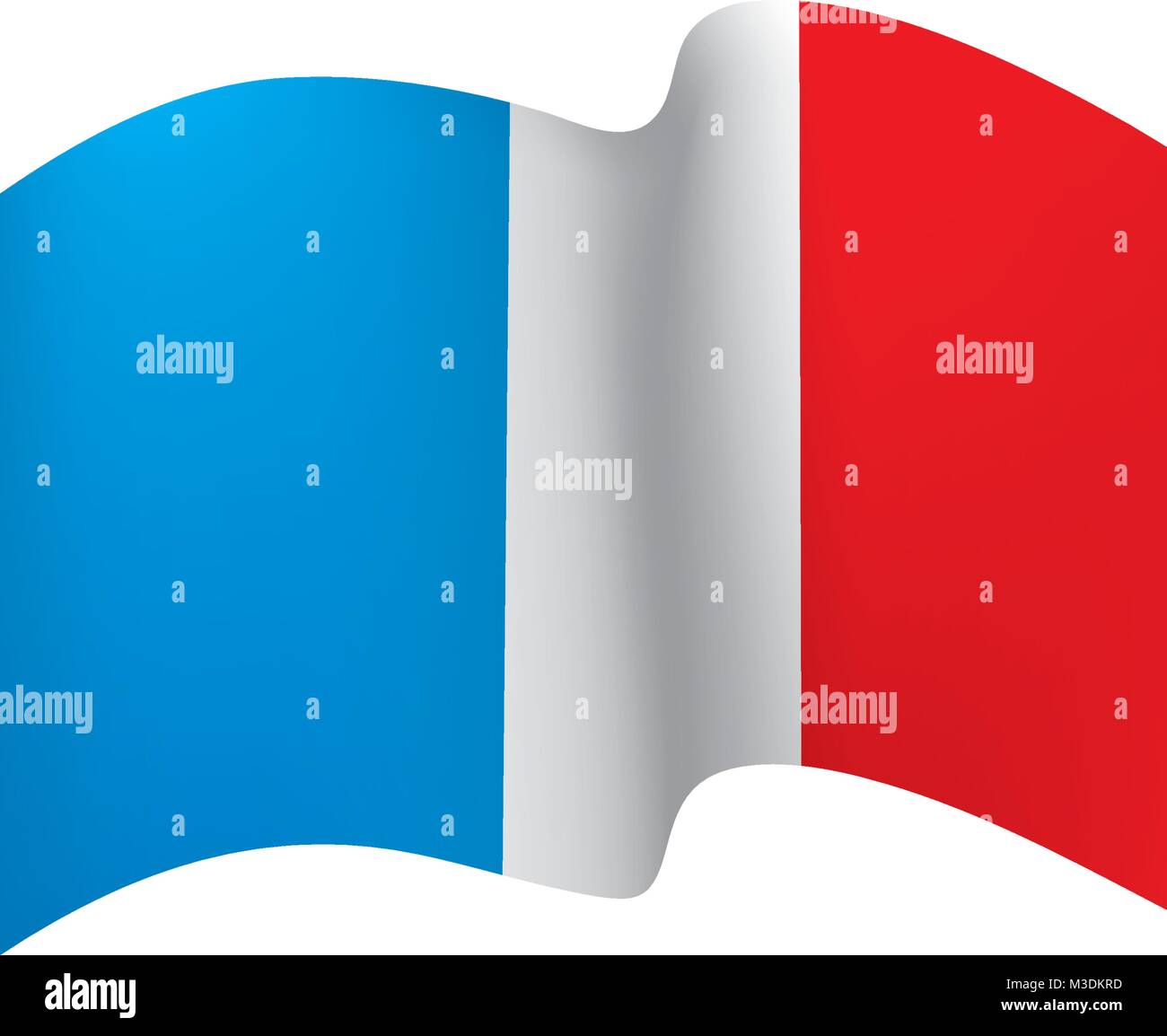 France flag, vector illustration Stock Vector Image & Art - Alamy