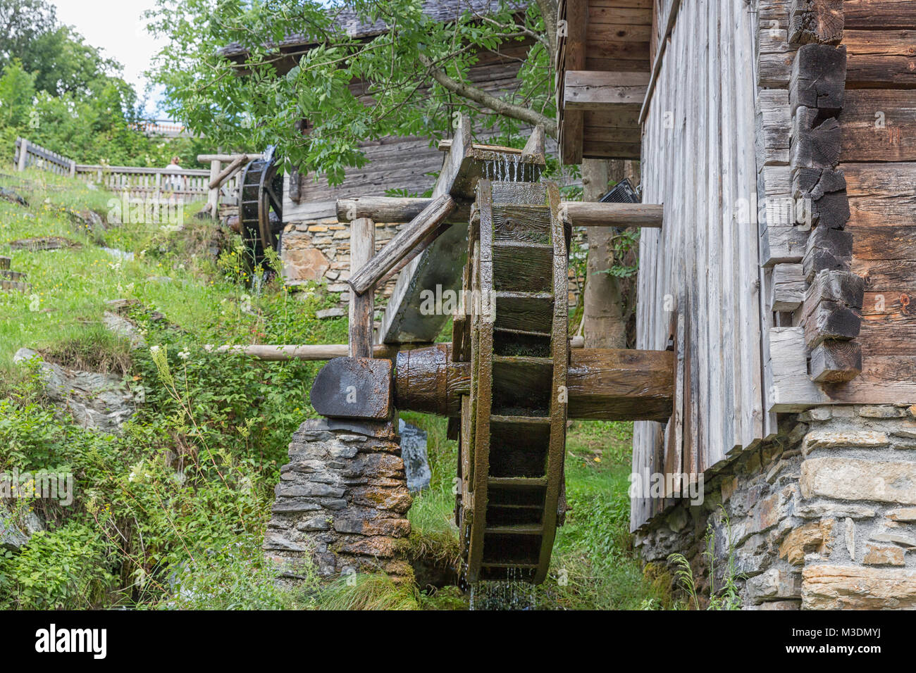 Water wheel history hydropower hi-res stock photography and images - Alamy