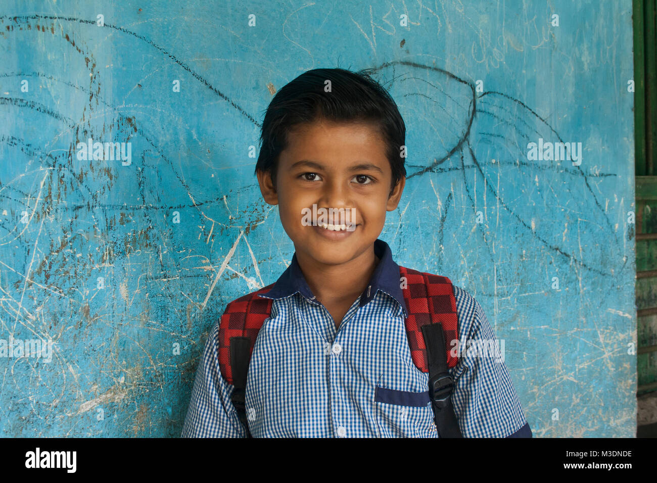 indian school boy with smile, rural india Stock Photo - Alamy