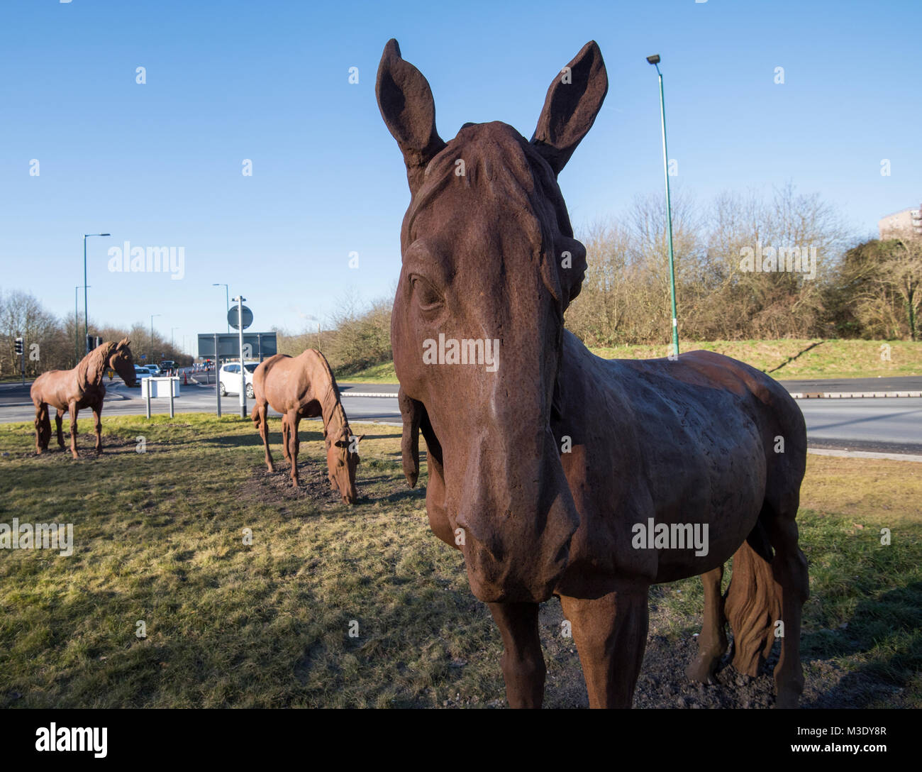 Roundabout horse hi-res stock photography and images - Alamy