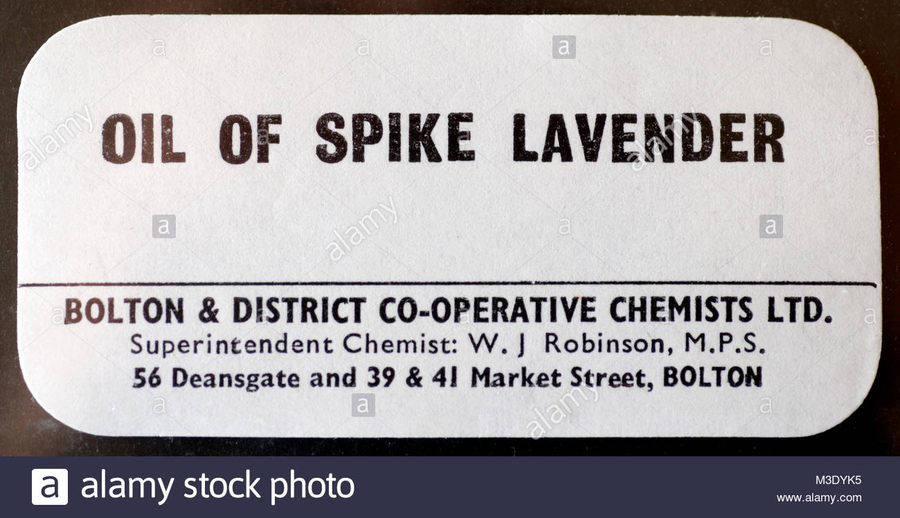Vintage Chemist labels for Medicine bottles early 1900s - Oil of Spike ...