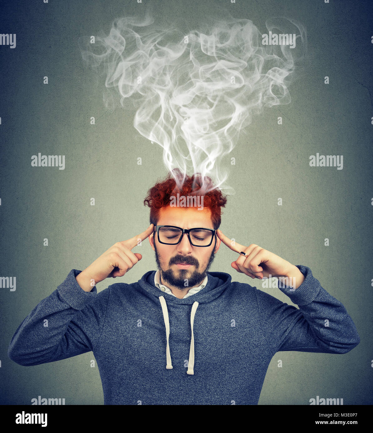 Thinking smoke hi-res stock photography and images - Alamy