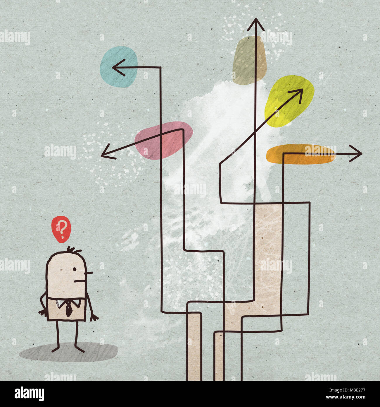 Cartoon Arrows High Resolution Stock Photography and Images - Alamy